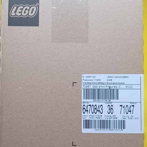 Lego | Toys | Lego 747 Dungeons And Dragons Minifigures Sealed Factory Case Of 36 Dd New | Poshmark
